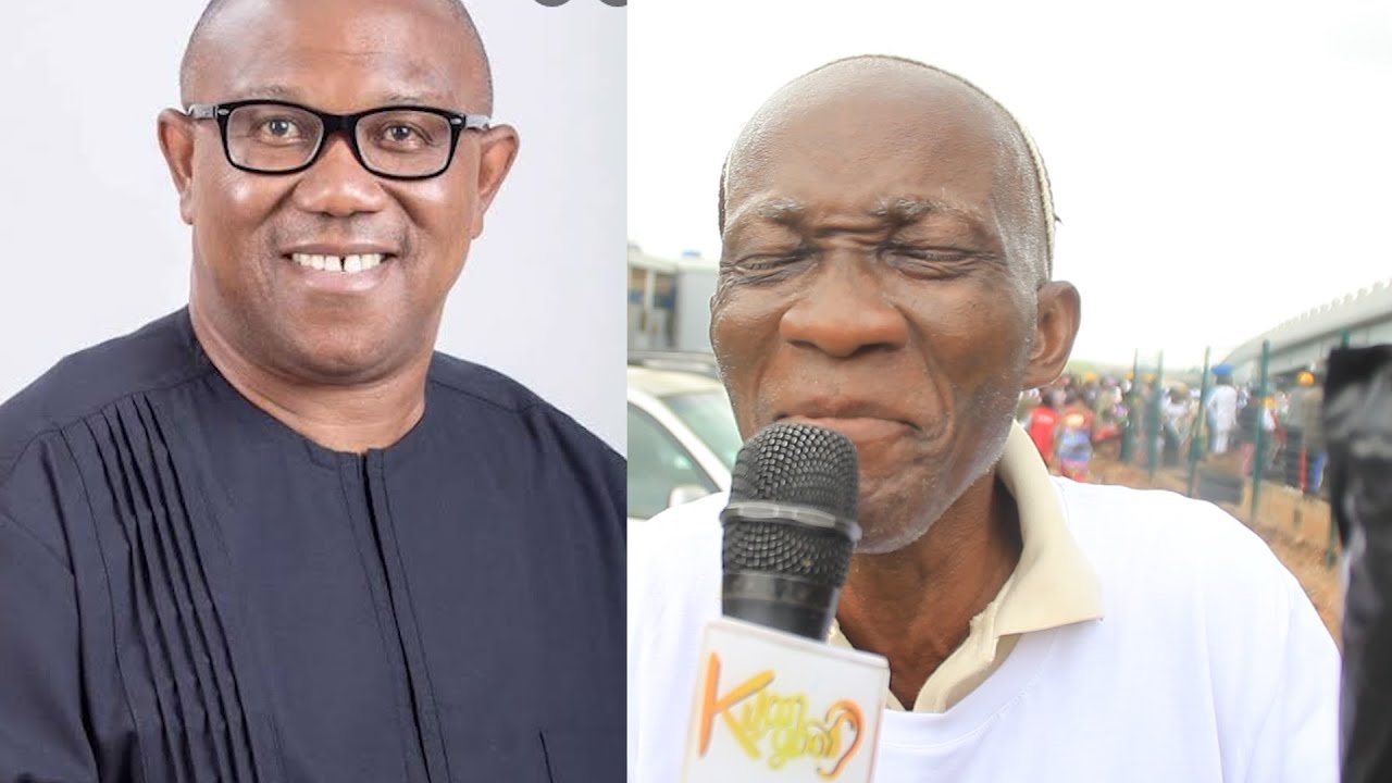 This is Emotional! Old Man Cursed Himself because Of Peter Obi - YouTube