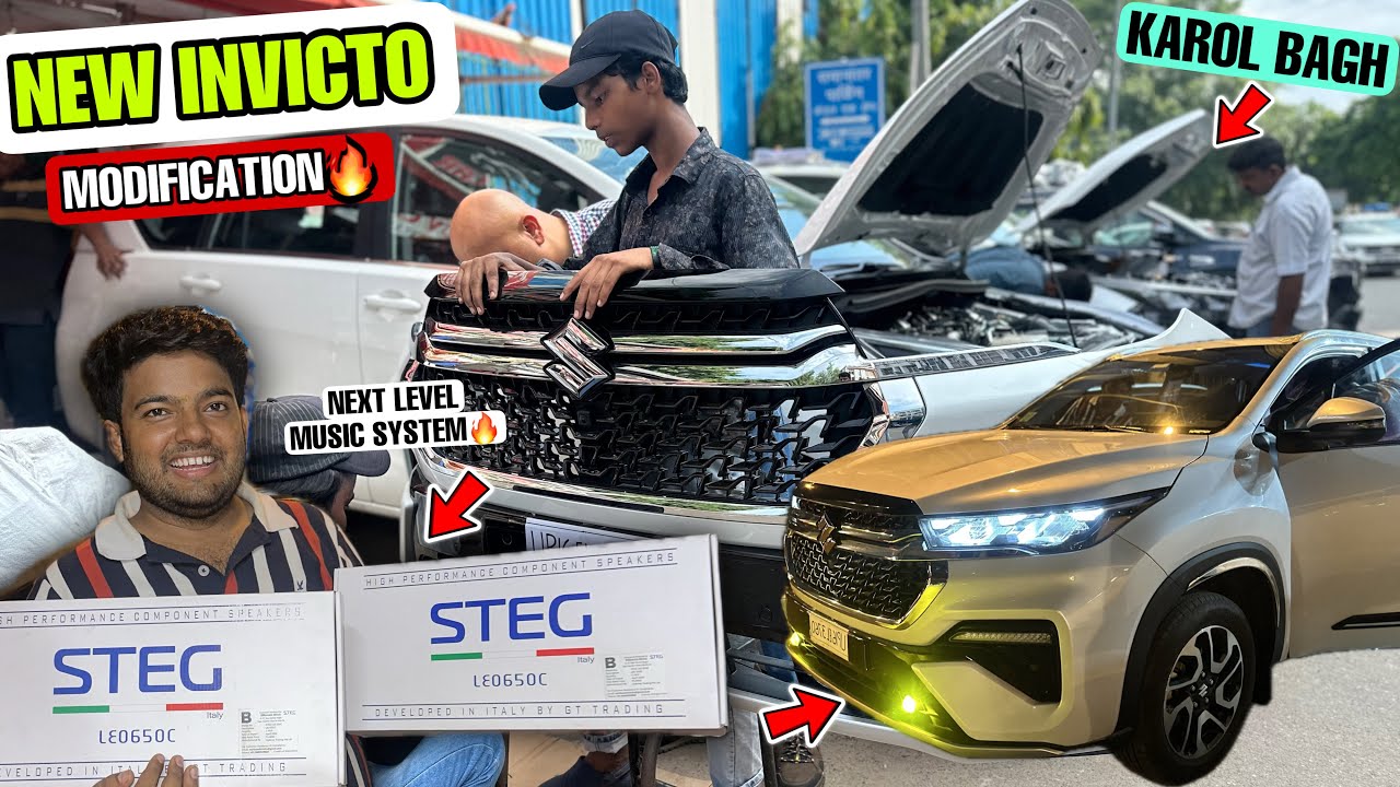 Maruti Suzuki Invicto Modification🔥| Karol Bagh Invicto Modification😍 ...