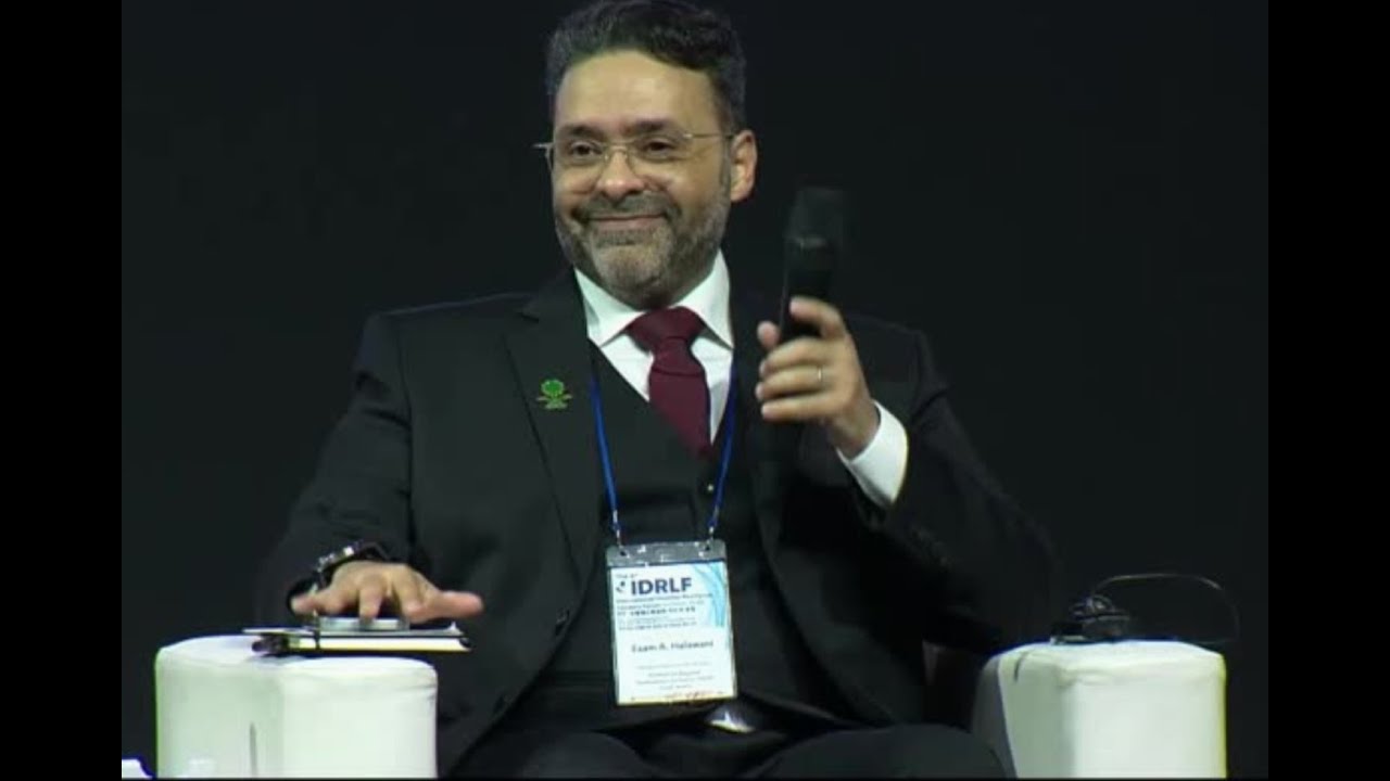 Dr. Esam Halawani Contribution to IDRLF 2025 - YouTube