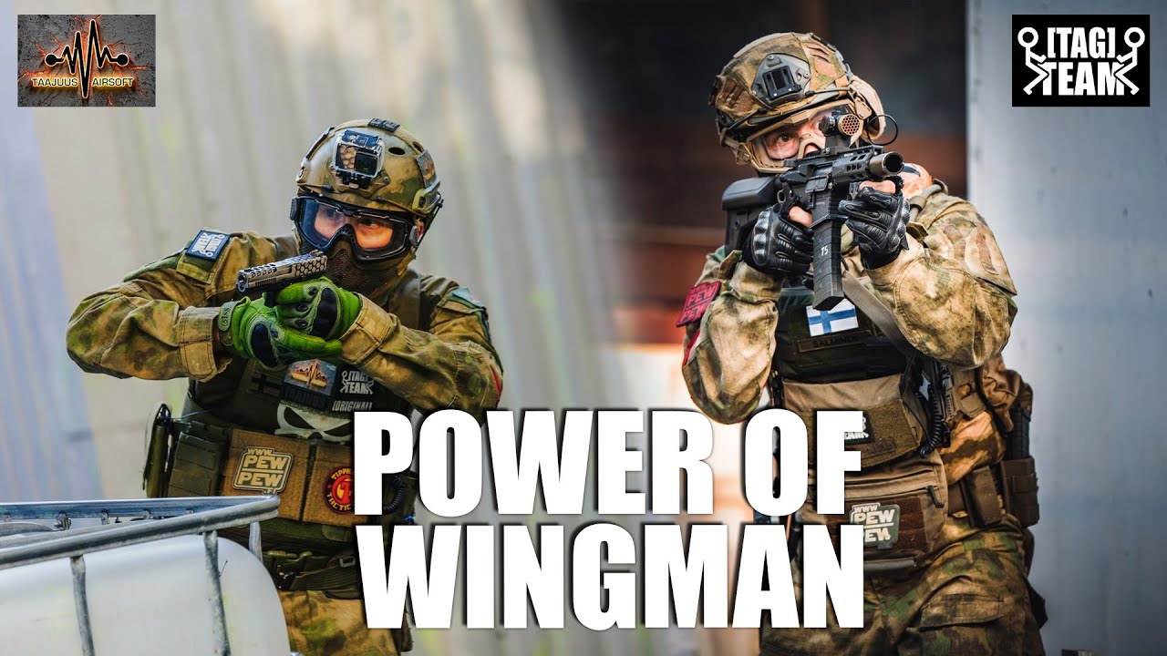 Power of wingman | Airsoft CQB Gameplay | Pew-Pew.fi, Juvis, Finland ...