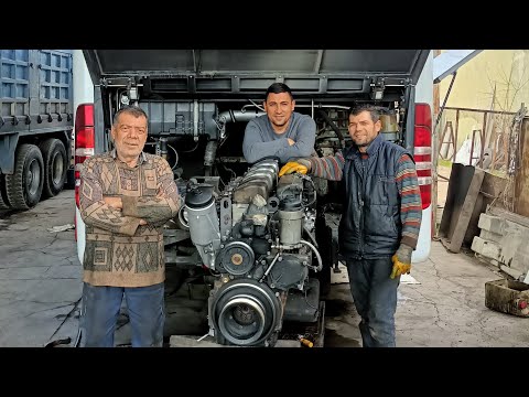 Travego 15SHD Komple detaylı Motor Revizyonu part 2 #Travego15shd