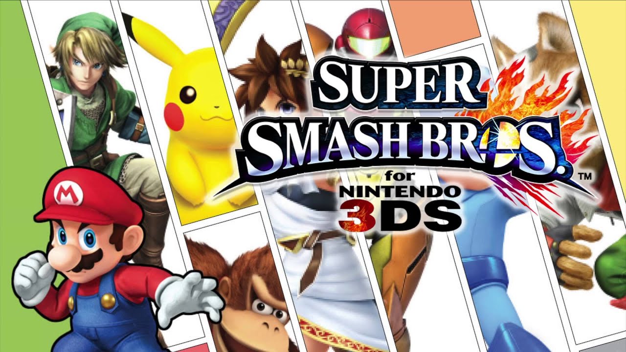 Super Smash Bros (3DS): Menu 2 - YouTube