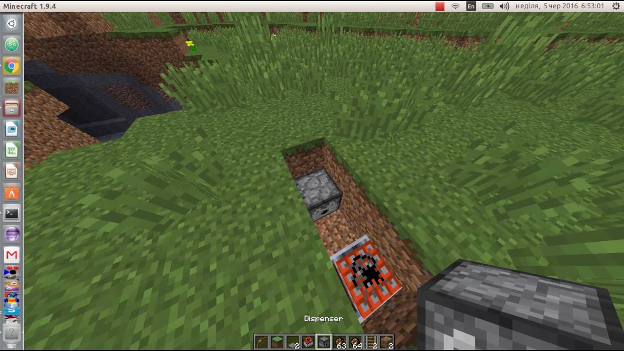 Tutorial: How to make a landmine in Minecraft - YouTube