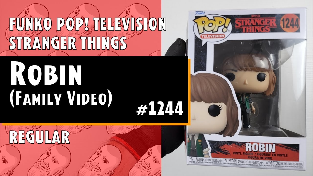 Funko Pop Stranger Things - Robin (Family Video) - 1244 // Just One Pop ...