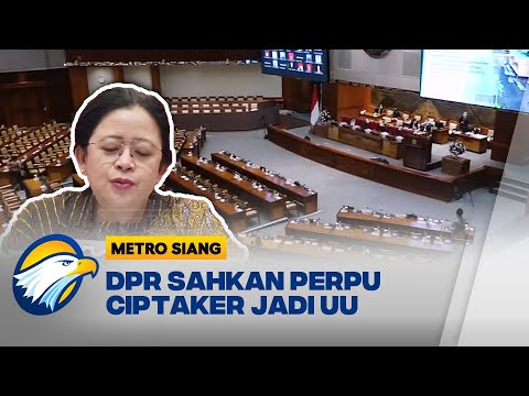 Sah, Perpu Cipta Kerja jadi Undang-Undang - YouTube