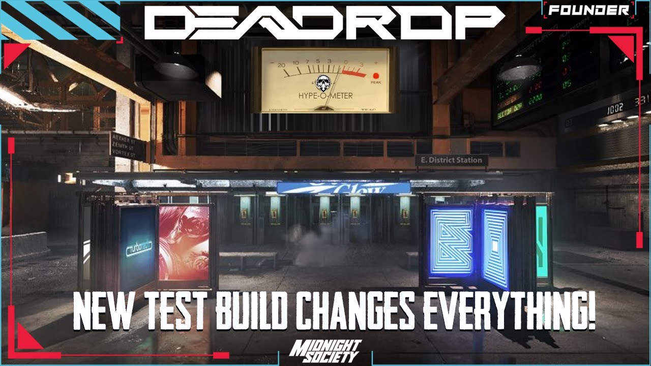 New DEADROP test build CHANGES EVERYTHING! Gunplay, movement & more ...