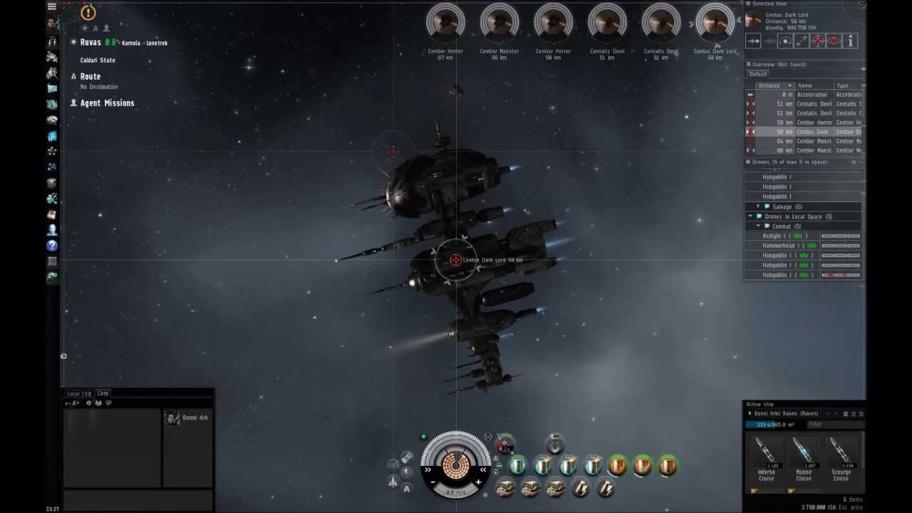 EVE: L4 Mission (Raven): Massive Attack - YouTube