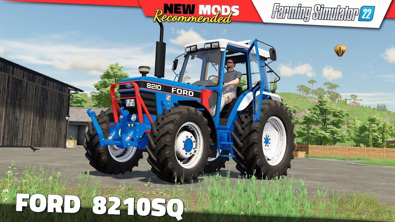 FS22 | FORD 8210SQ [UPDATE] - Farming Simulator 22 New Mods Review 2K60 ...