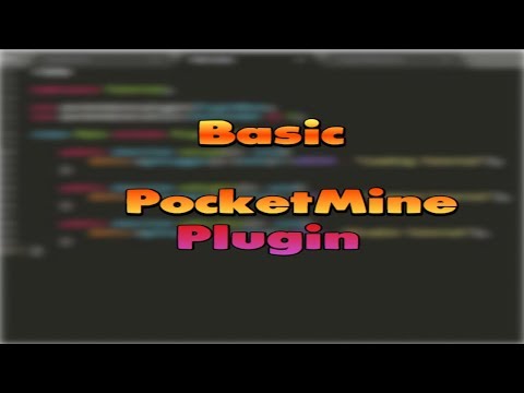 Basic - Coding PocketMine Plugin