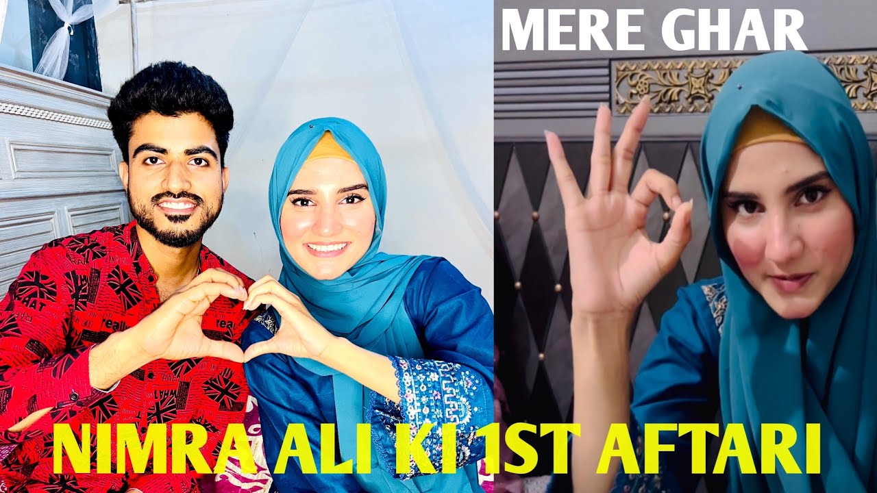NIMRA ALI KI 1ST ATARI MERE GHAR #vlog #viral - YouTube
