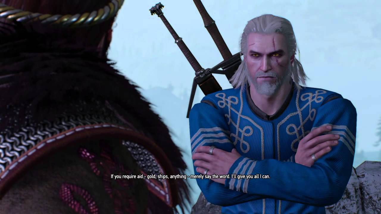 The Witcher 3: Wild Hunt Yennefer Skellige Questline - Succession - YouTube