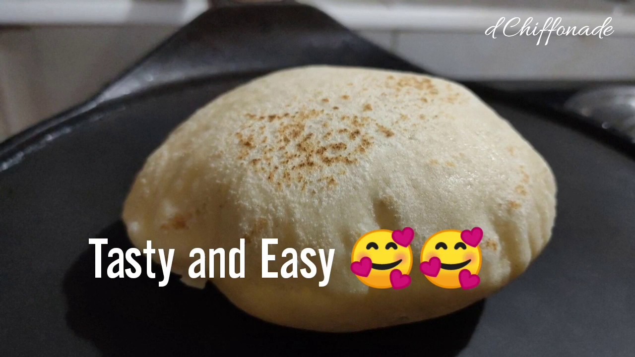 Home made Kuboos or Pita Bread..100 Percent Perfect recipe 😋 - YouTube