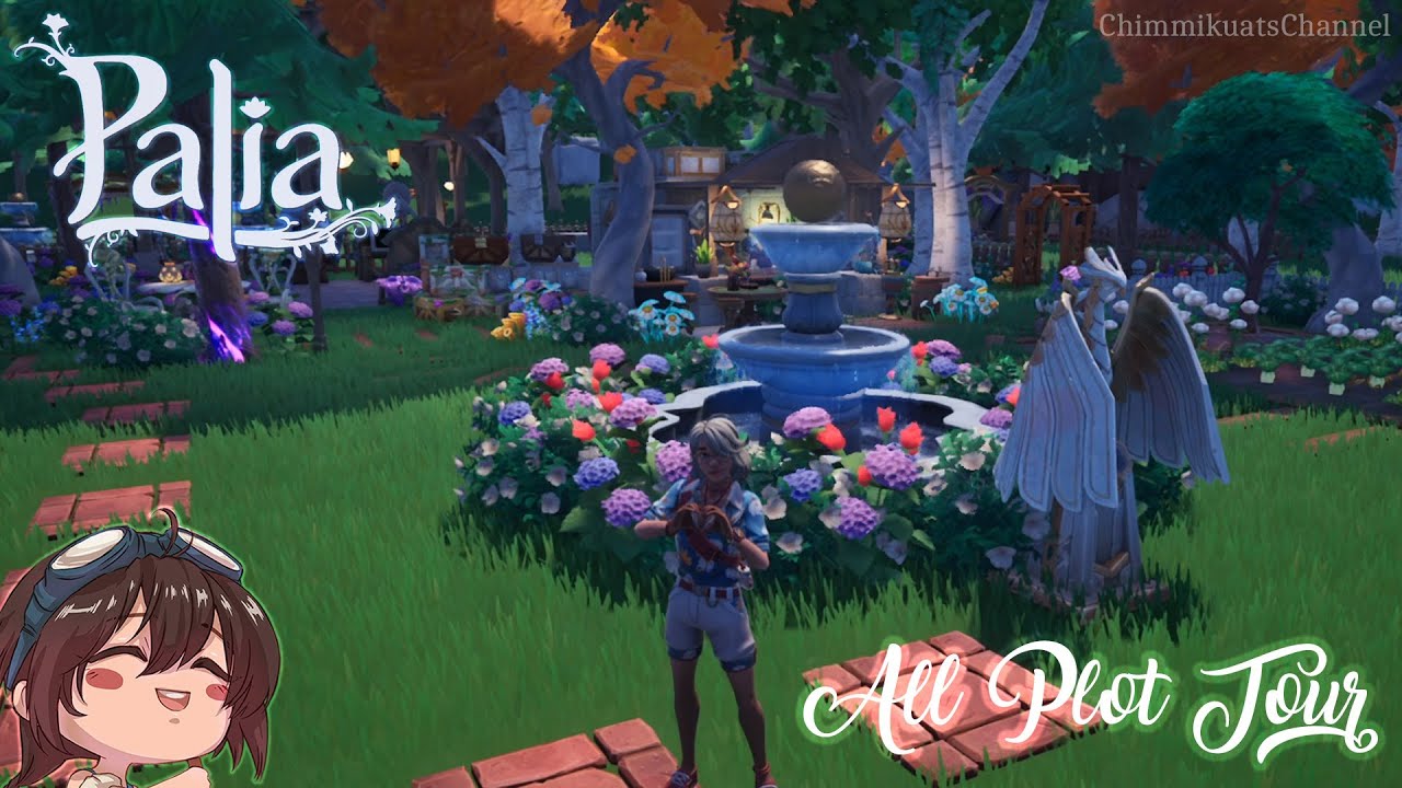 (Palia) Plot Tour for 2 of My Current Layout! Mini Fortress, Villa ...
