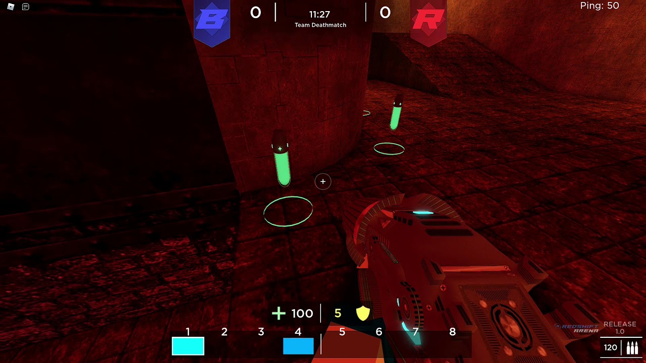 Redshift Arena: Reloaded | New Health Pickup Animation! - YouTube