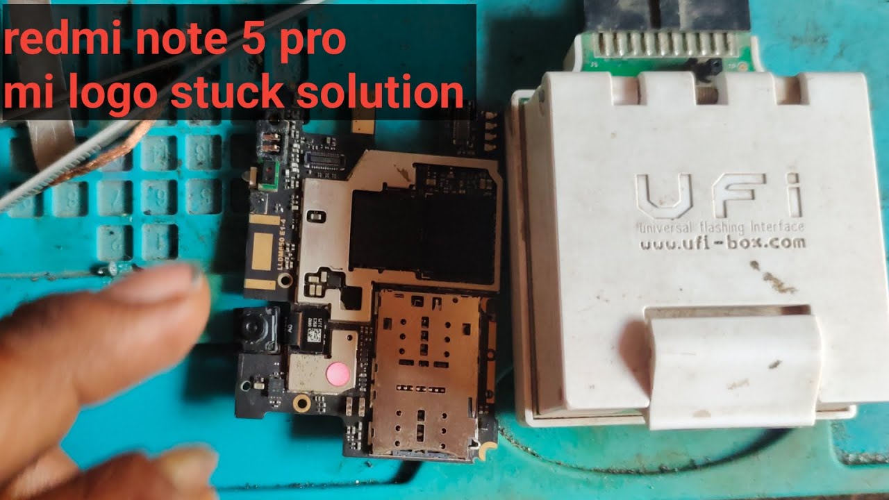 redmi note 5 pro mi logo stuck solution - YouTube