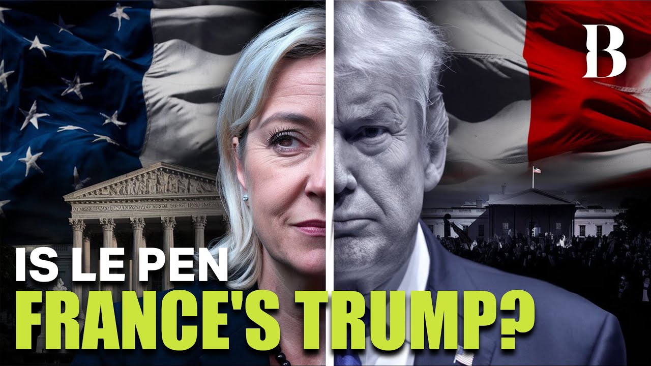 France’s Trump? Marine Le Pen Banned Amid Election Battle! - YouTube