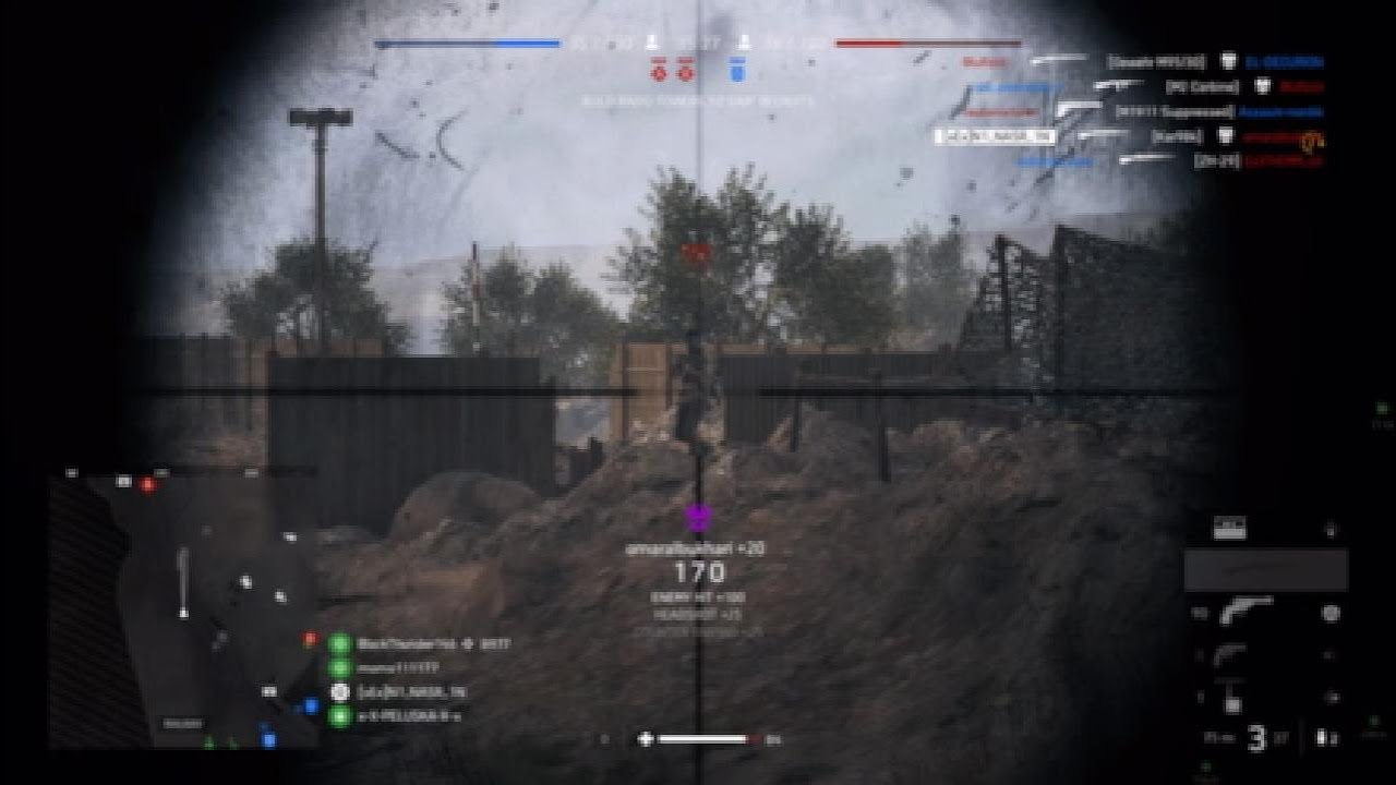 Battlefield V - Outpost Gameplay - Sniping - YouTube