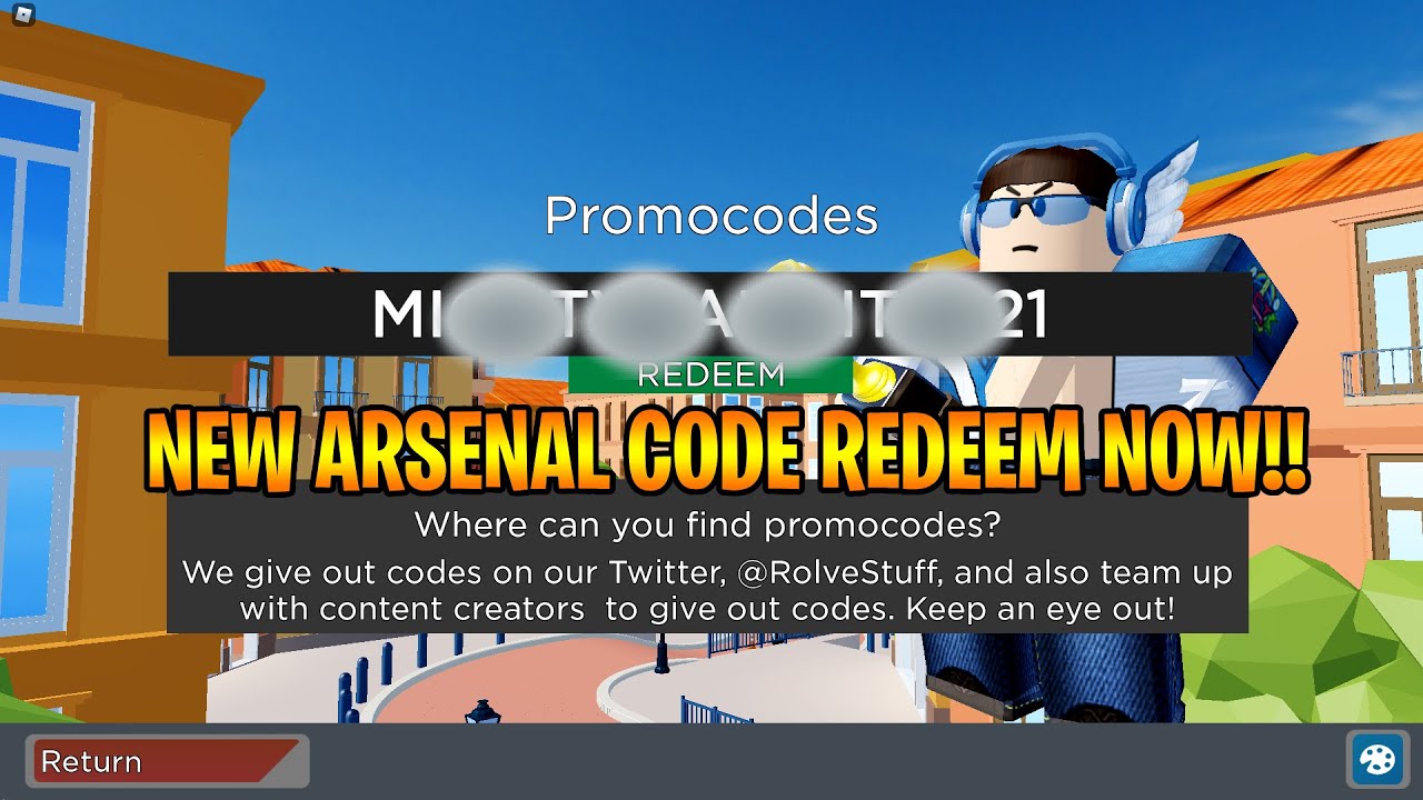 New Arsenal Code Out Now Redeem QUICK!!! - YouTube