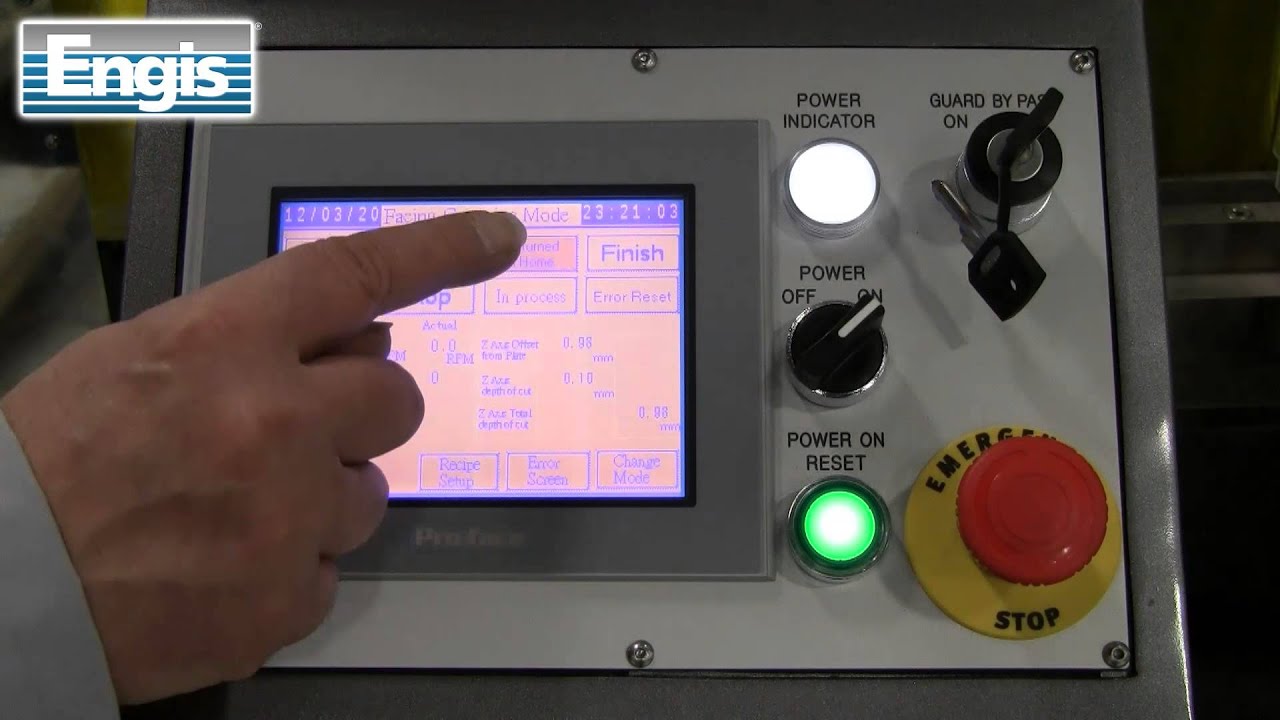 Engis FastLap Machine - YouTube