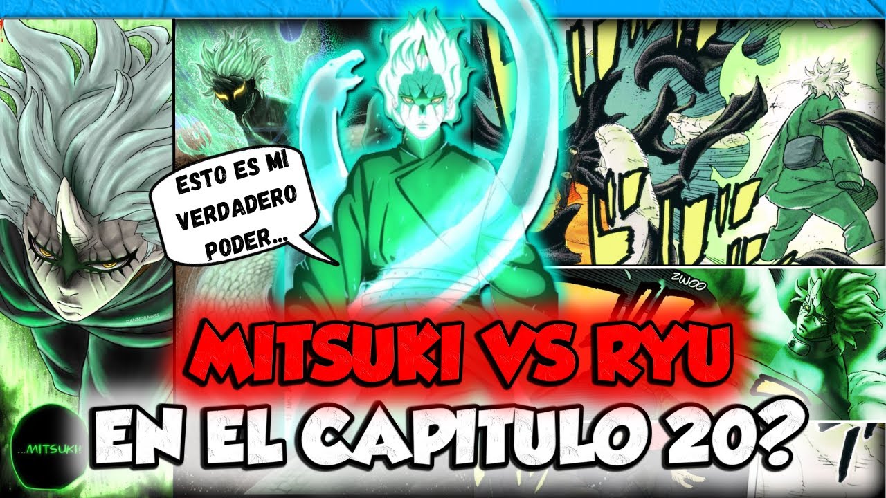 ¡MITSUKI SACA SU VERDADERO PODER CONTRA RYU! |¿POWER-UP DE MODO SABIO ...