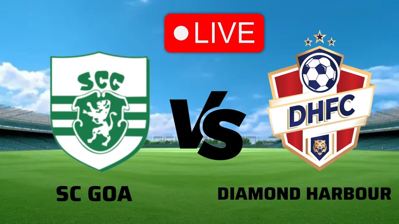 SC GOA VS DIAMOND HARBOUR LIVE I-LEAGUE 2 2024/2025 - YouTube