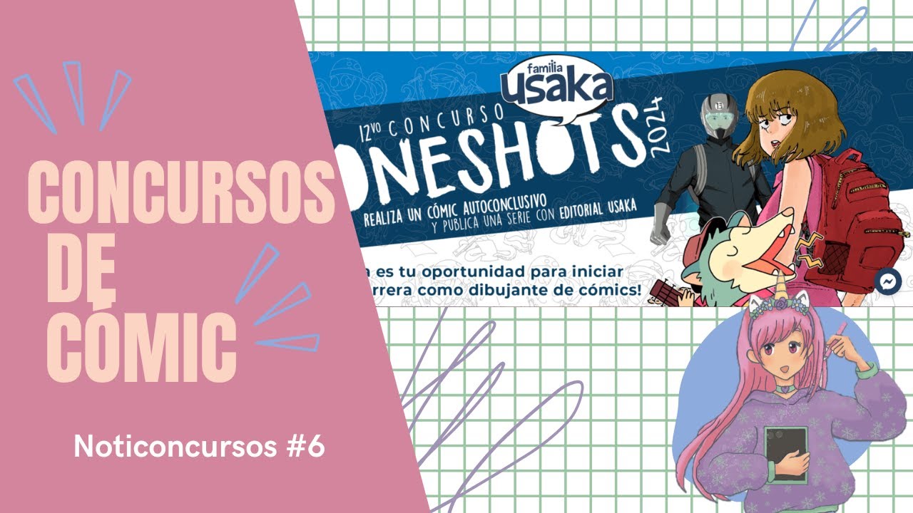 CONCURSO DE CÓMIC. Concurso de One-shots Usaka 2024. - YouTube