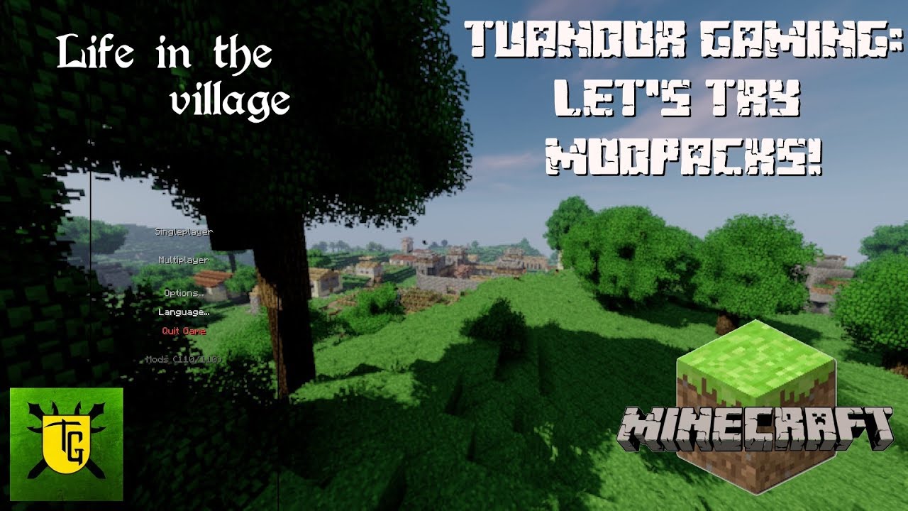 Minecraft Modpacks: Life in the Village Ep.2 - YouTube