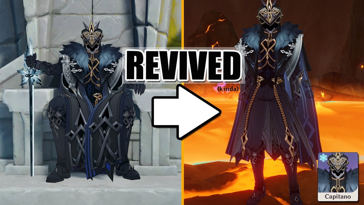 INSANE! Mod Capitano Back to Life - Playable Captain in Genshin Impact ...