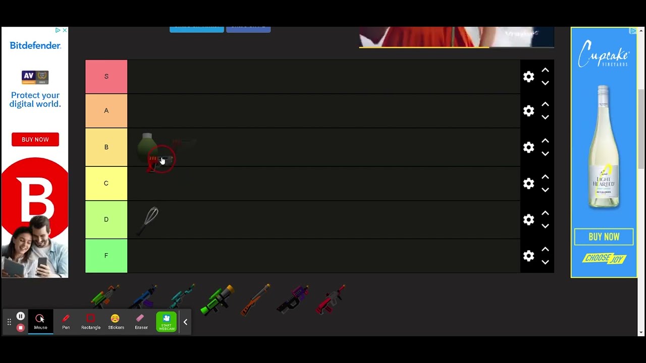 Shell shockers gun tier list! - YouTube