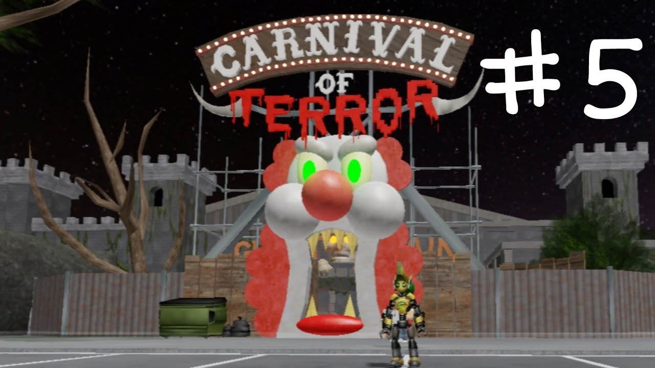 Playing Escape The Carnival Of Evil Pennywise In Roblox #5 - YouTube