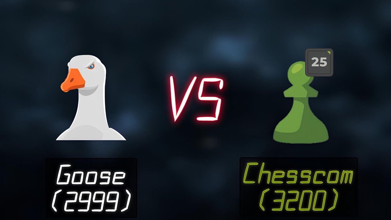 Goose (2999)🪿 vs Chess.com(3200)♟️ - YouTube