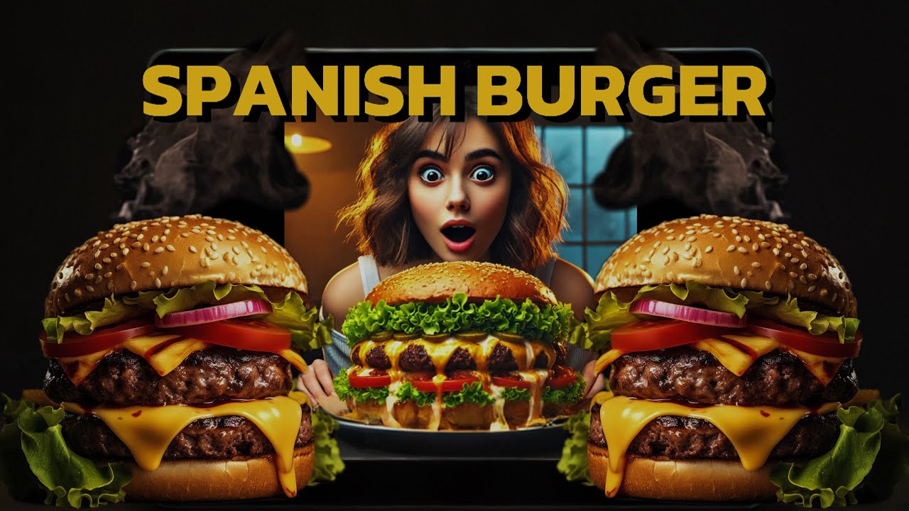 How to make Authentic Spanish Burger Recipe | Juicy & Flavorful! - YouTube