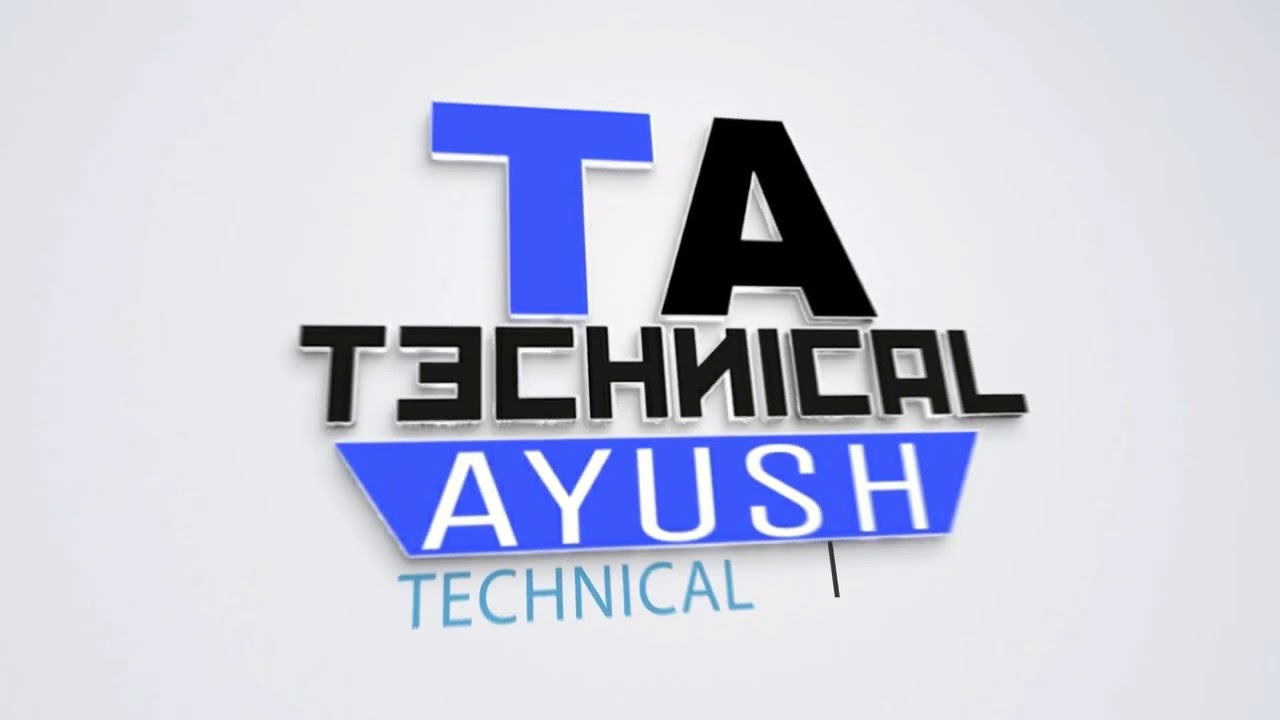 New logo Technical ayush - YouTube