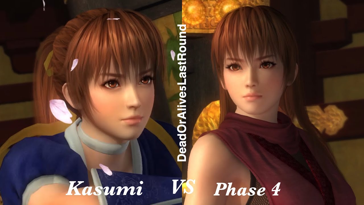 Kasumi VS Phase 4 | Dead Or Alive 5 Last Round - YouTube