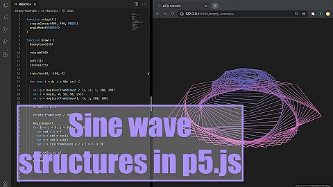 p5.js coding projects - YouTube