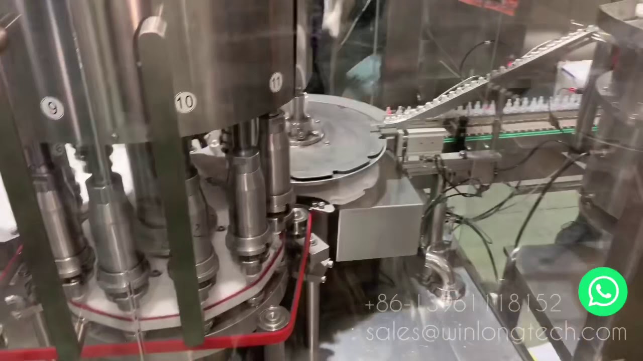 BFS Rotary Capping Machine - YouTube