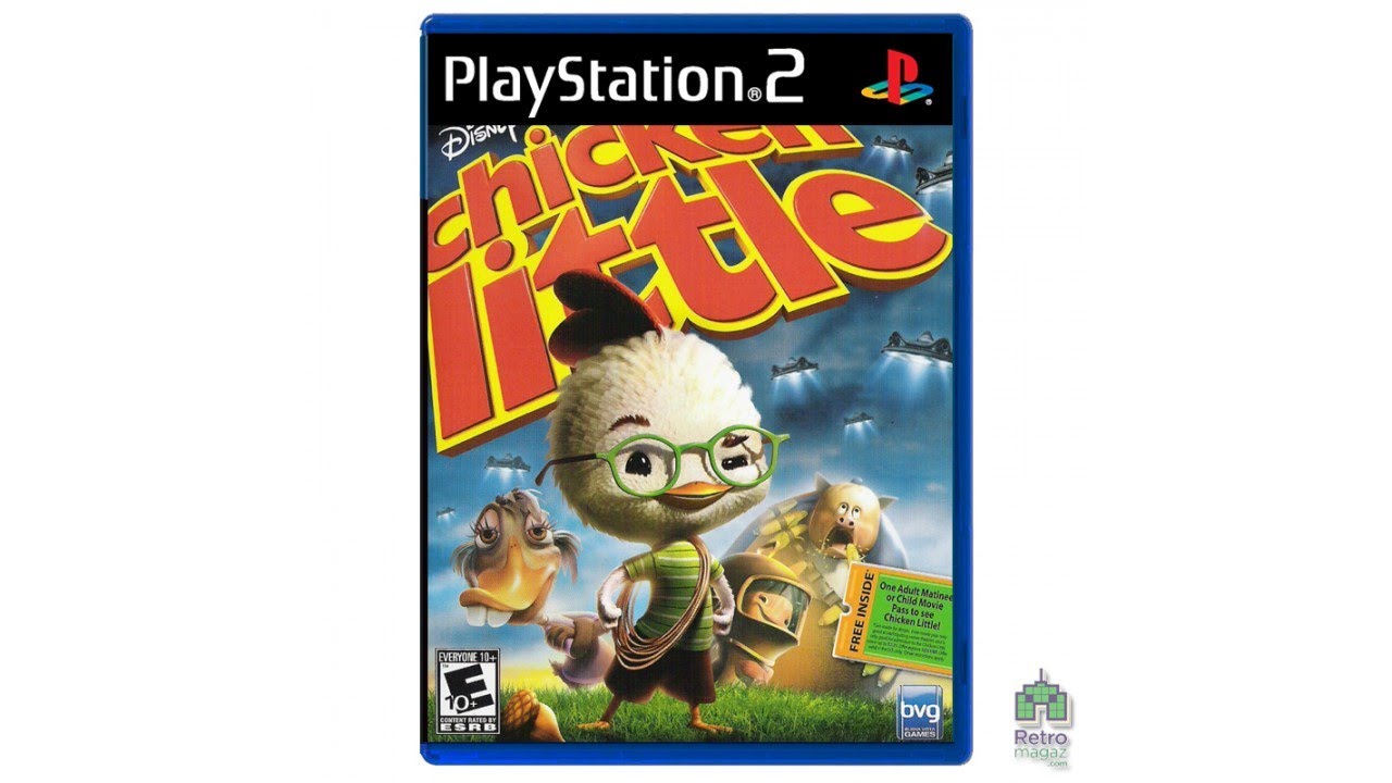 ps2 game Chicken Little - YouTube