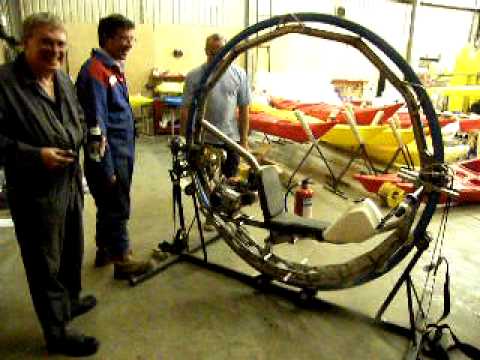 Monowheel - 1st Fire - YouTube