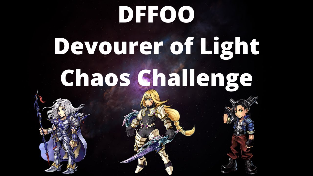 DFFOO - Devourer of Light (Hell Wyrm Raid) Chaos Challenge - YouTube