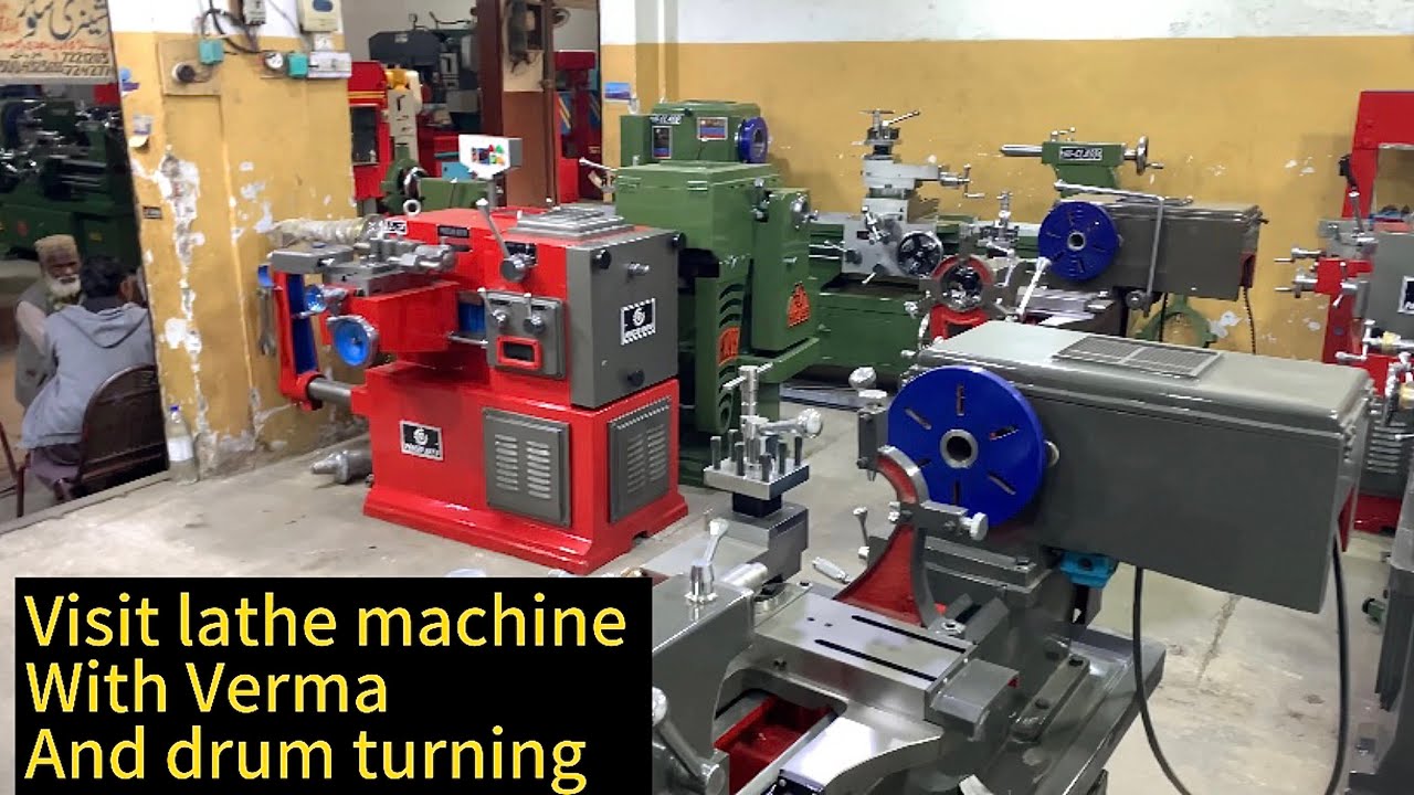 Visit high quality lathe with Verma and drum turning hi class lathe ...