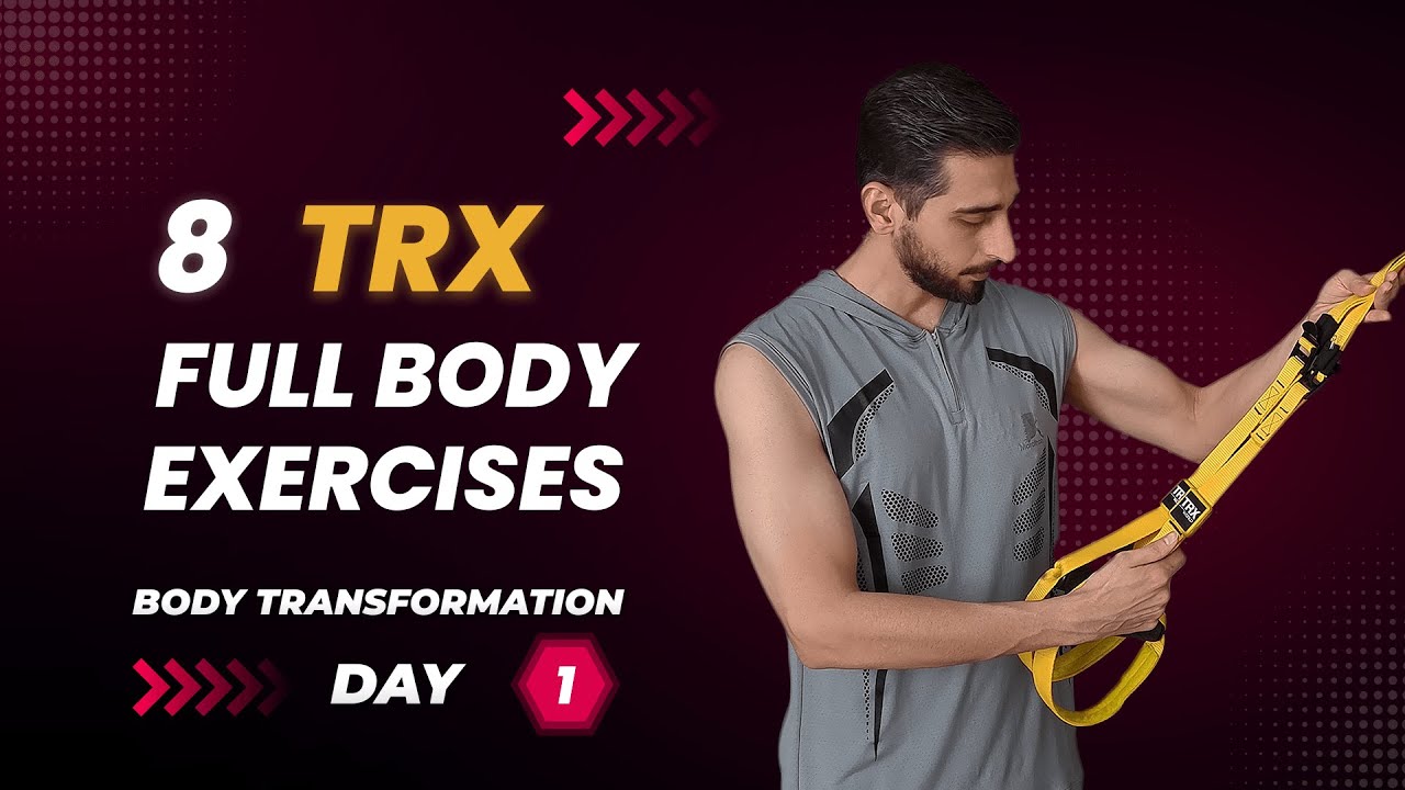 TRX Full Body Workout for Body Transformation at Home - Day1 - YouTube