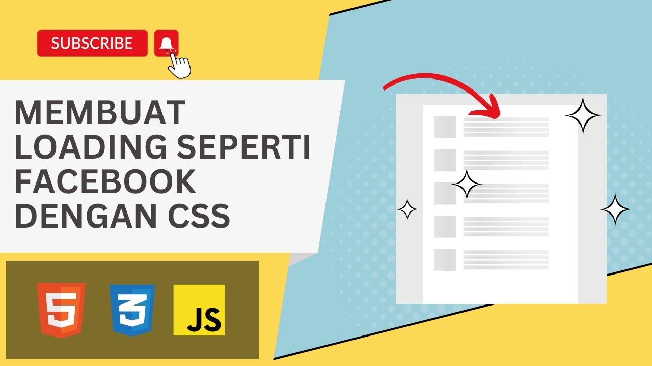 TIPS FRONTEND - MEMBUAT LOADING SEPERTI FACEBOOK - YouTube