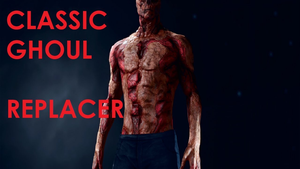 Fallout 4 Mod Review Classic Ghouls Replacer - YouTube