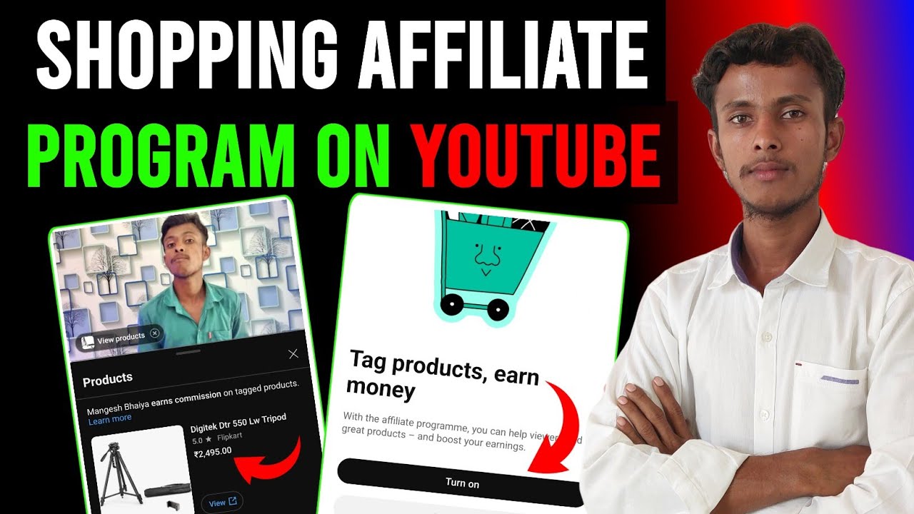 YouTube Shopping Affiliate Program || Tag Products YouTube || Video Me ...