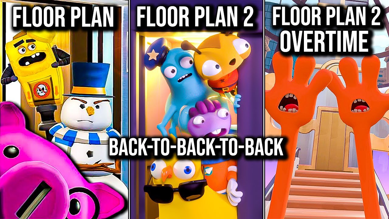 Floor Plan & Floor Plan 2 + Overtime | Full Game Walkthrough | No ...