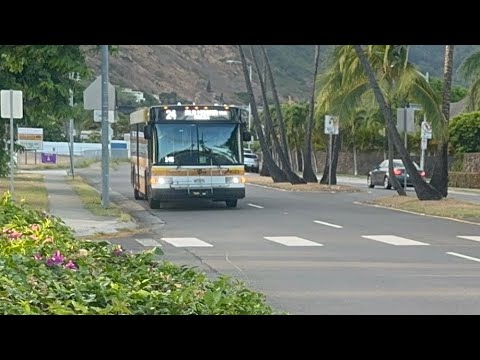 Honolulu TheBus Route 24, Bus 4023 - YouTube