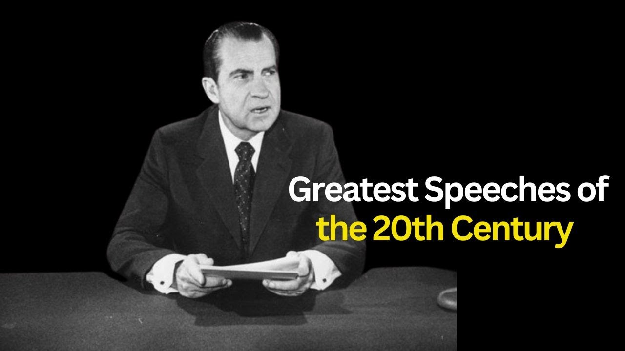 Greatest speeches of the 20th century - YouTube