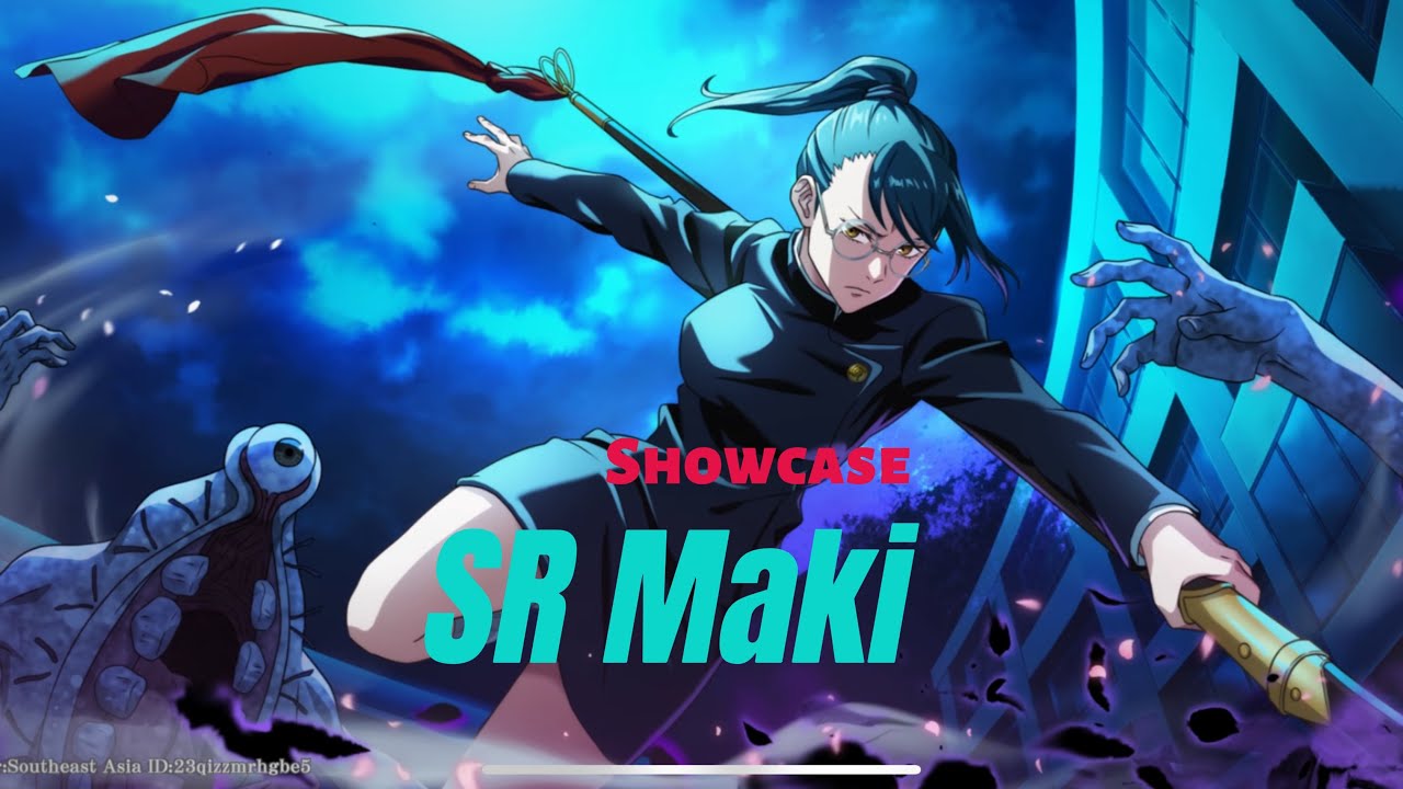 *F2P* SR Maki showcase !! Break Queen ! 💙 - Jujutsu Kaisen Phantom ...