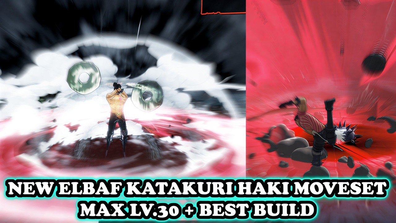 NEW Elbaf Katakuri 100% HAKI MOVESET (MAX LV. 30 BEST BUILD) | One ...