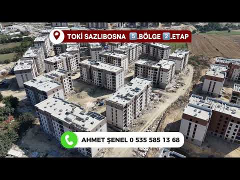 TOKİ SAZLIBOSNA 5. BÖLGE | GÜNCEL DRONE GÖRÜNTÜLERİ 🚁🏗️ | SON DURUM – EYLÜL 2026